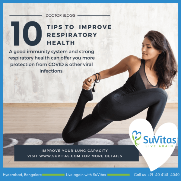 10 Tips To Improve Respiratory Health | Increase Lungs Capacity